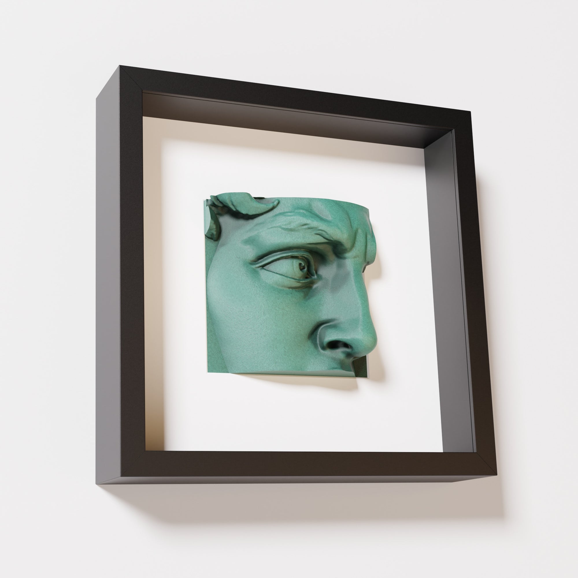 David's Eye | Sculpture Wall Art | Frame & Sculpture