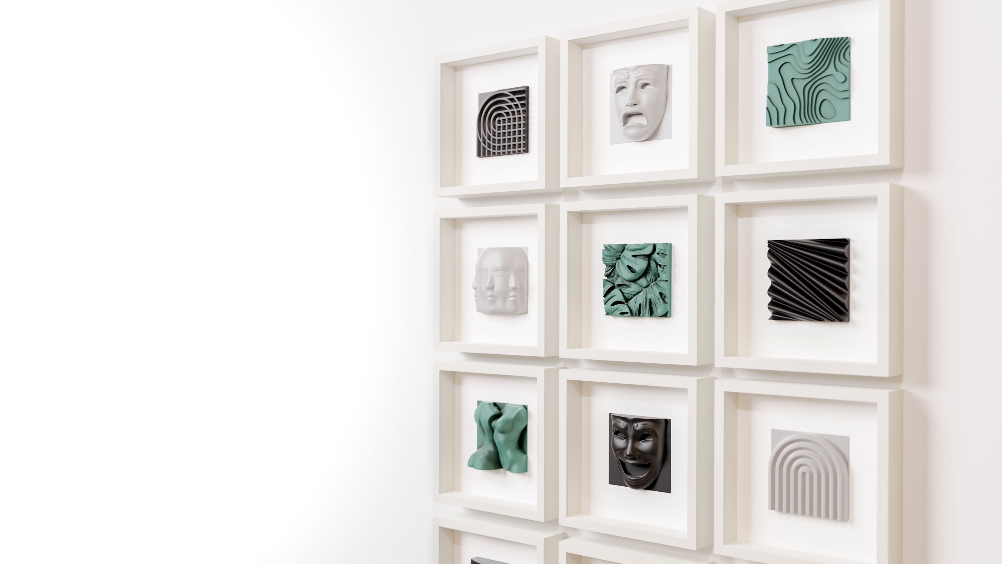 Frame & Sculpture | Dimensional Wall Art