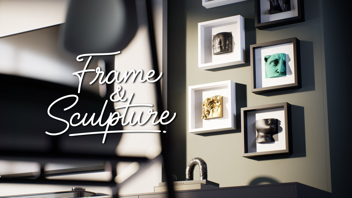 Frame & Sculpture | Sculpture-Like Framed Art