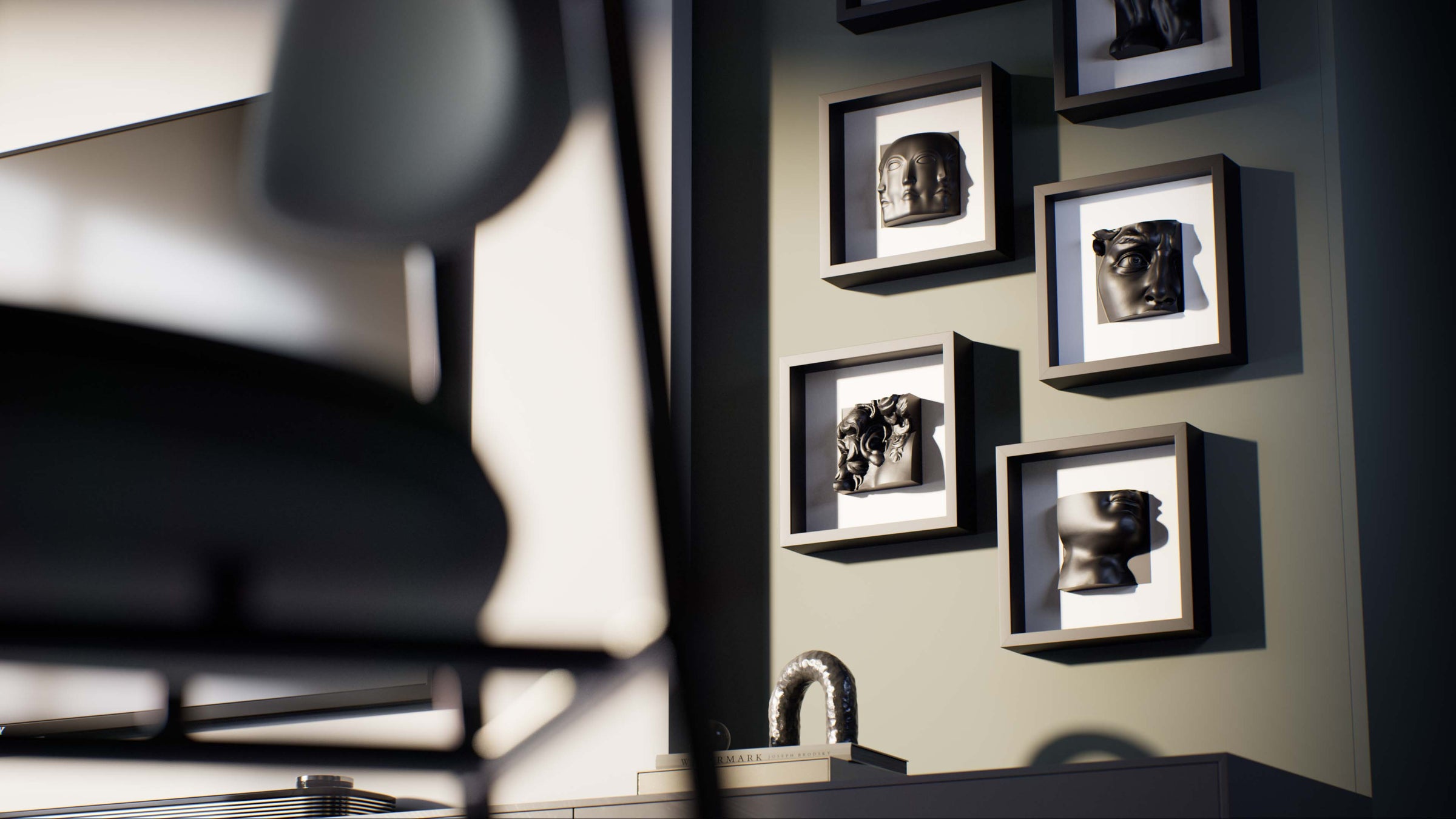 Frame & Sculpture | Sculpture-Like Wall Art