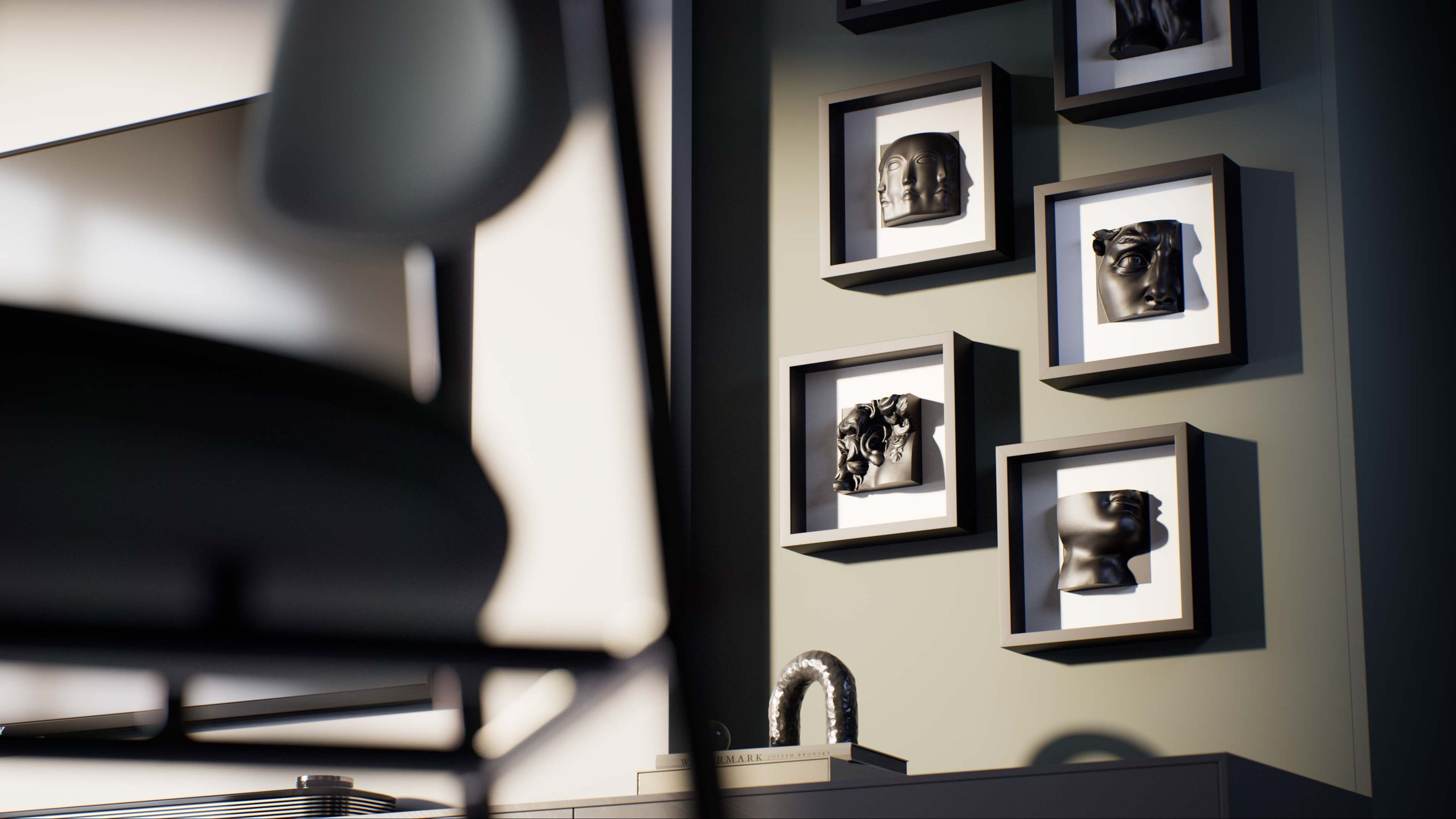 Frame & Sculpture | Sculpture-Like Wall Art