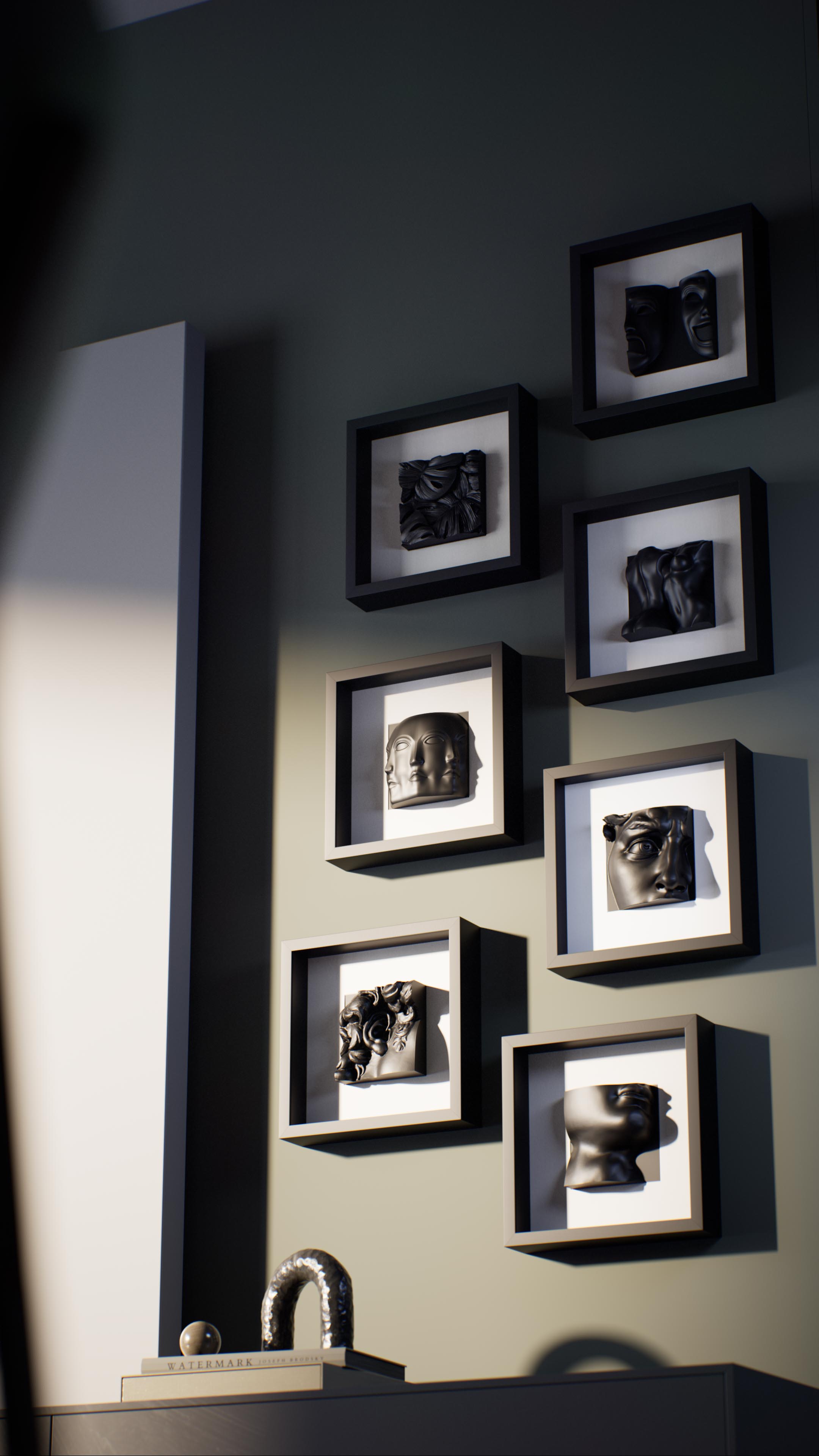 Frame & Sculpture | Sculpture-Like Framed Art