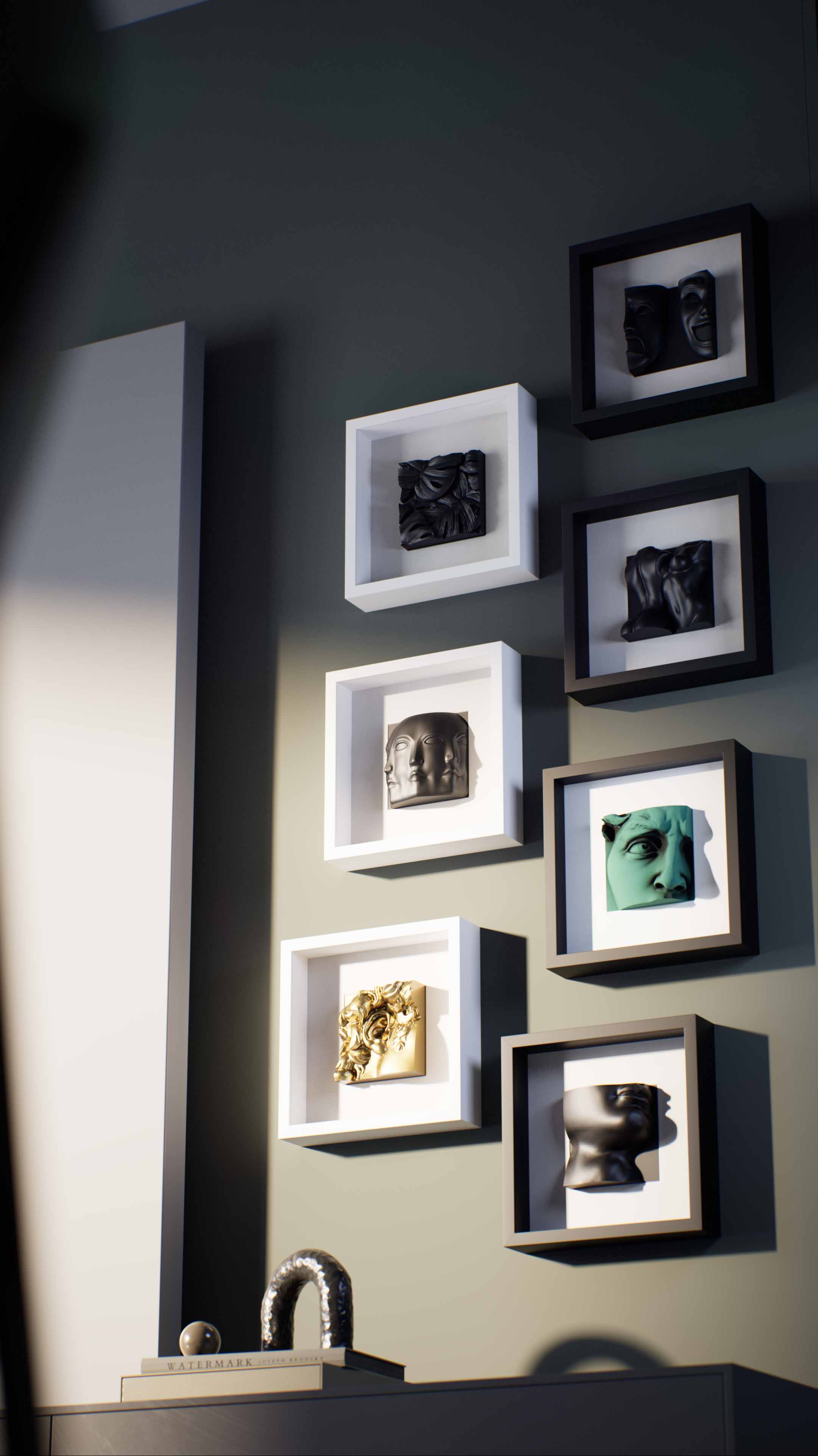 Frame & Sculpture | Sculpture-Like Framed Art