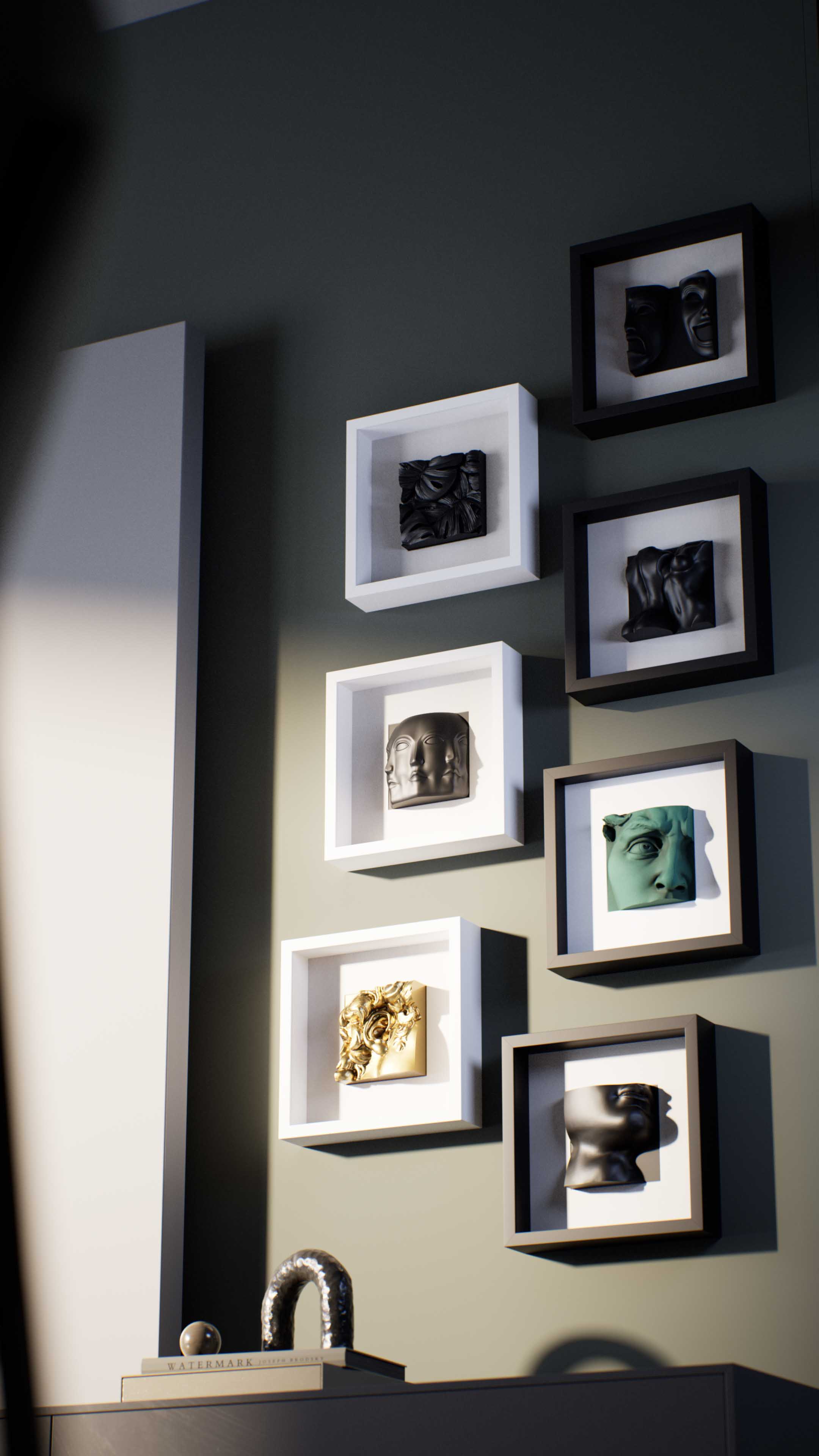 Frame & Sculpture | Sculpture-Like Framed Art