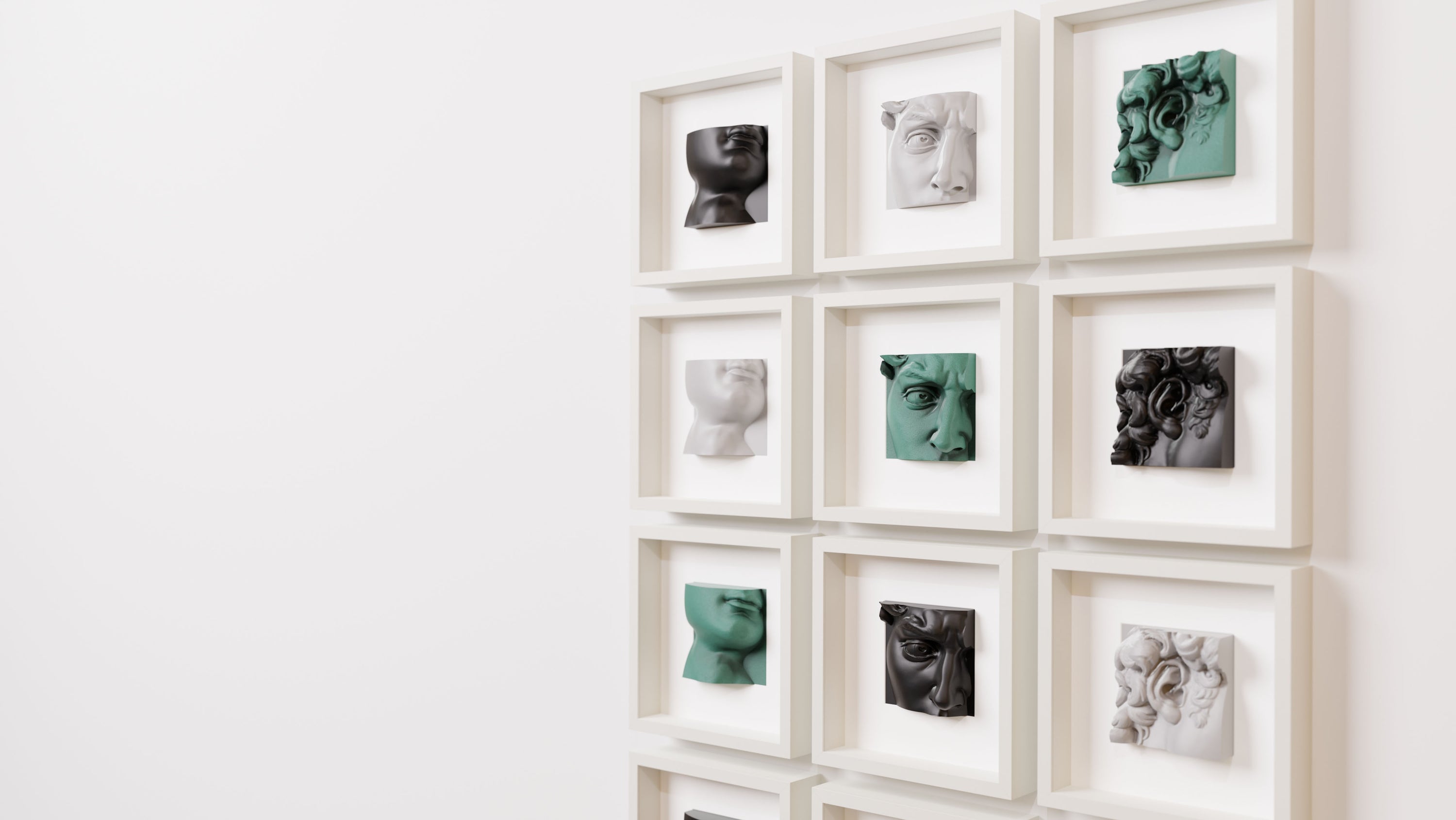Frame & Sculpture | Sculpture Wall Art