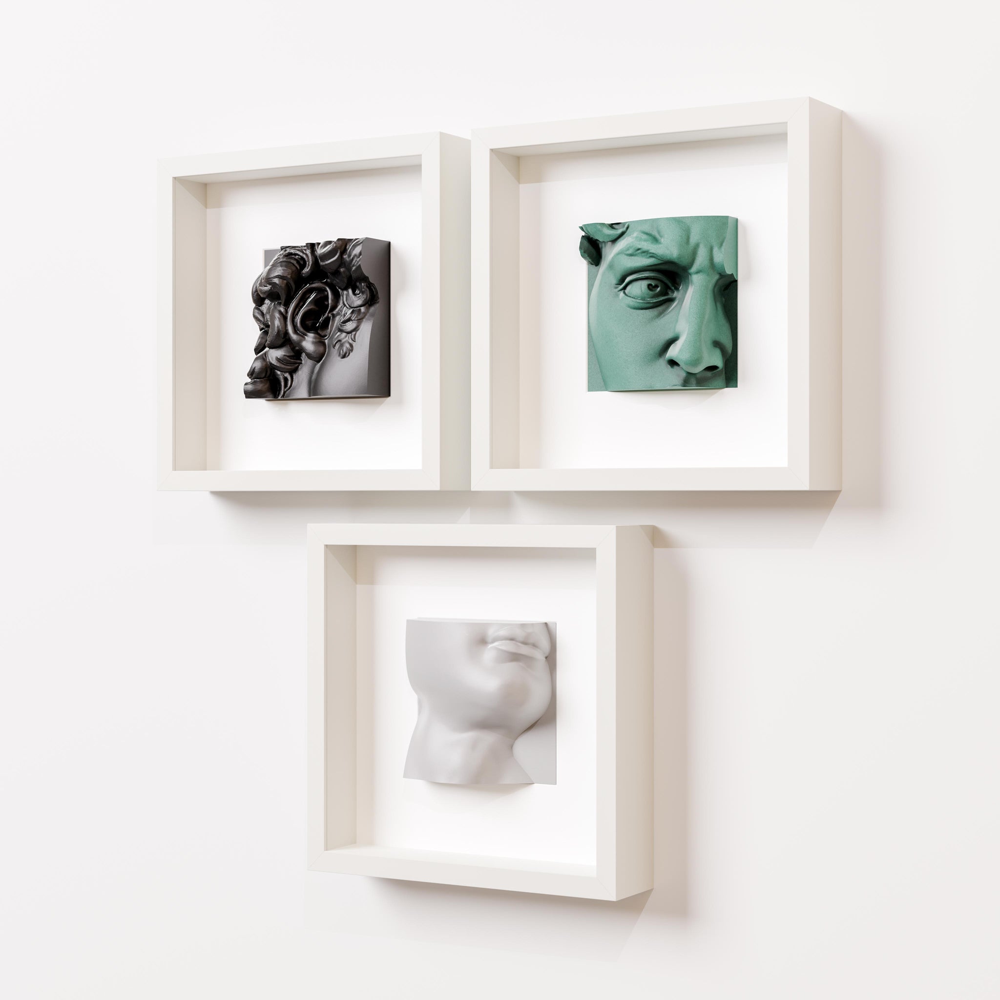 September '25 - Mini Bundle | Sculpture Wall Art | Frame & Sculpture